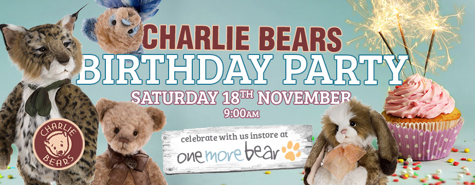 One More Bear - Stockist of Charlie Bears, Steiff Bears, Isabelle Lee ...